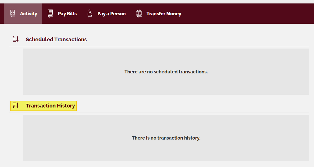 Download Bill Payment History | BankSouth